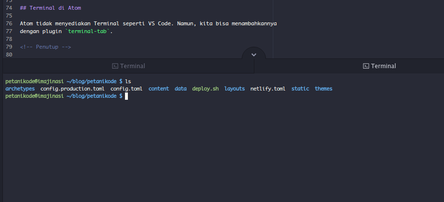 [Review] Text Editor Atom di Linux, Apa saja yang Baru?