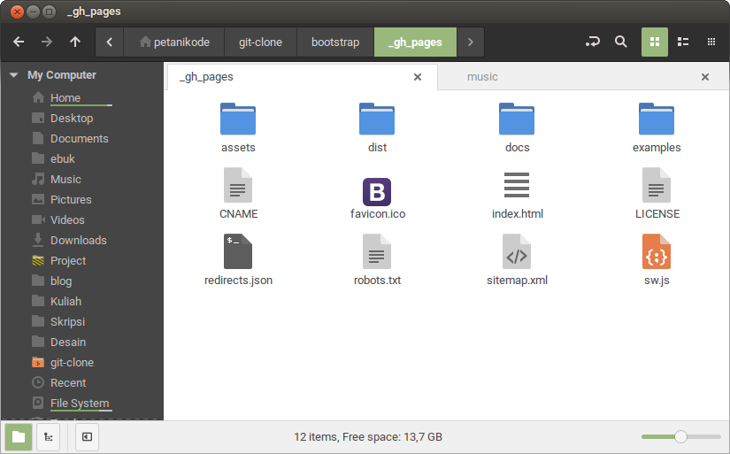 Cara Membaca Dokumentasi Bootstrap 4 Secara Offline