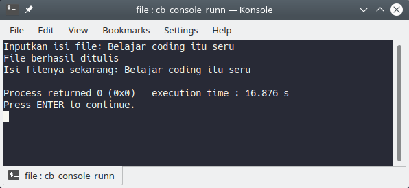 Belajar Pemrograman C #17: Cara Membaca dan Menulis File di C
