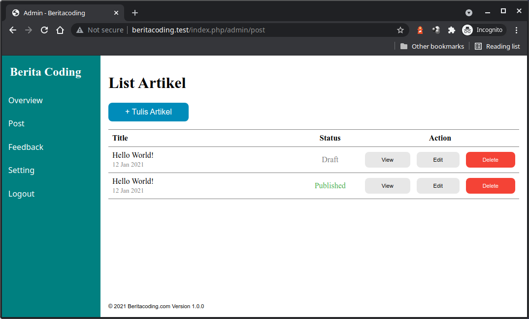 Membuat Program Aplikasi Crud Database Mahasiswa Dengan Membuat Program Aplikasi Crud Database Mahasiswa Dengan
