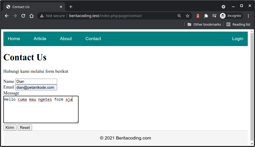 Tutorial Codeigniter 06 Menggunakan Model Dan Database Hot Sex Picture