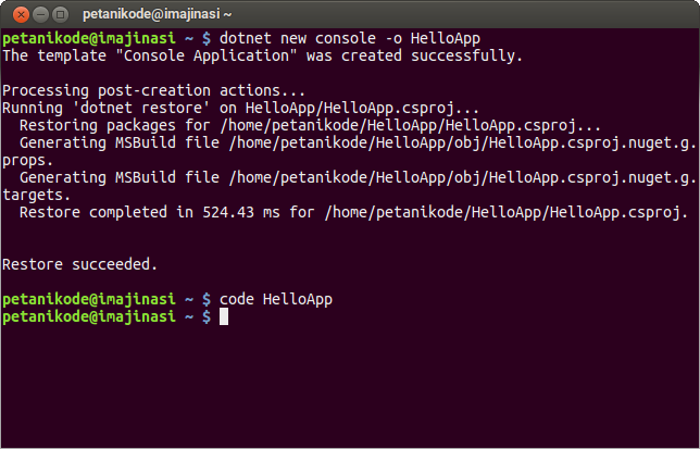 Belajar Pemrograman C# .NET di Linux, Apakah Bisa?