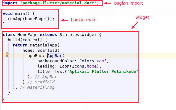 Tutorial Flutter #4: Memahami Struktur Dasar Project Aplikasi Flutter Tutorial Flutter #4: Memahami Struktur Dasar Project Aplikasi Flutter