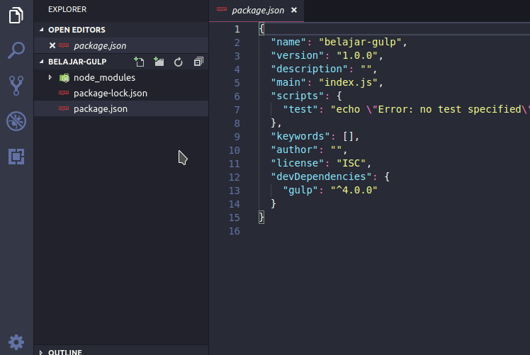 Tutorial Gulp untuk Pemula, Salah Satu Tool Wajib untuk Web Developer