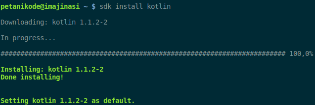 Belajar Kotlin #03: Persiapan Pemrograman Kotlin di Linux