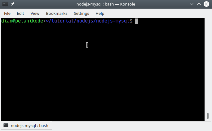 Belajar Nodejs 11 Cara Menggunakan Database Mysql Pada Nodejs 8039