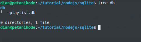 Belajar Nodejs #12: Menggunakan Database SQLite pada Nodejs