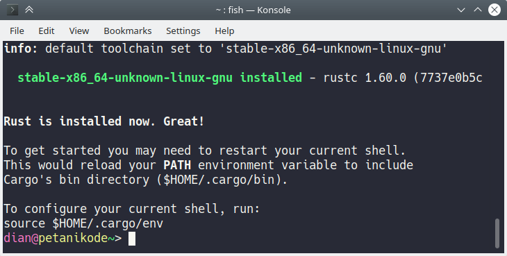 Belajar Rust #02: Install dan Setup Rust di Komputermu