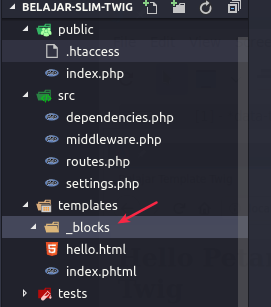 Cara Menggunakan Twig Template Engine pada Slim Framework