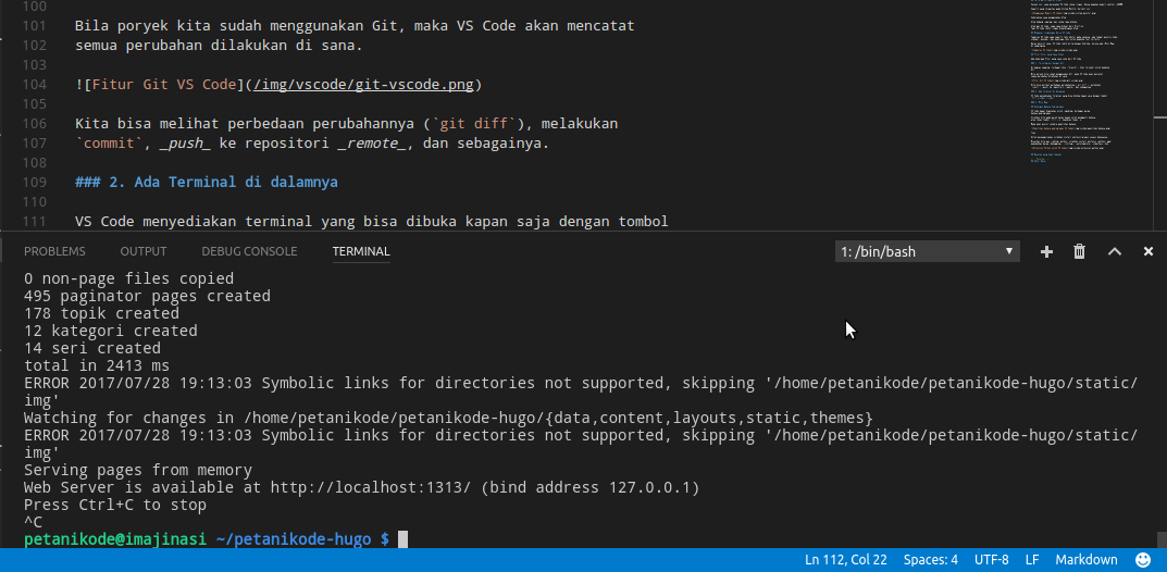  Review Text Editor Visual Studio Code Di Linux
