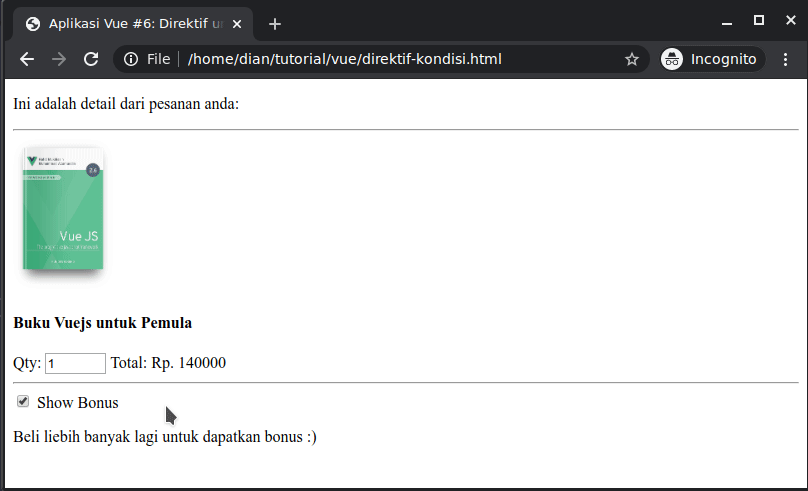 Tutorial Vuejs: Apa itu Directive pada Vuejs? Tutorial Vuejs: Apa itu Directive pada Vuejs?